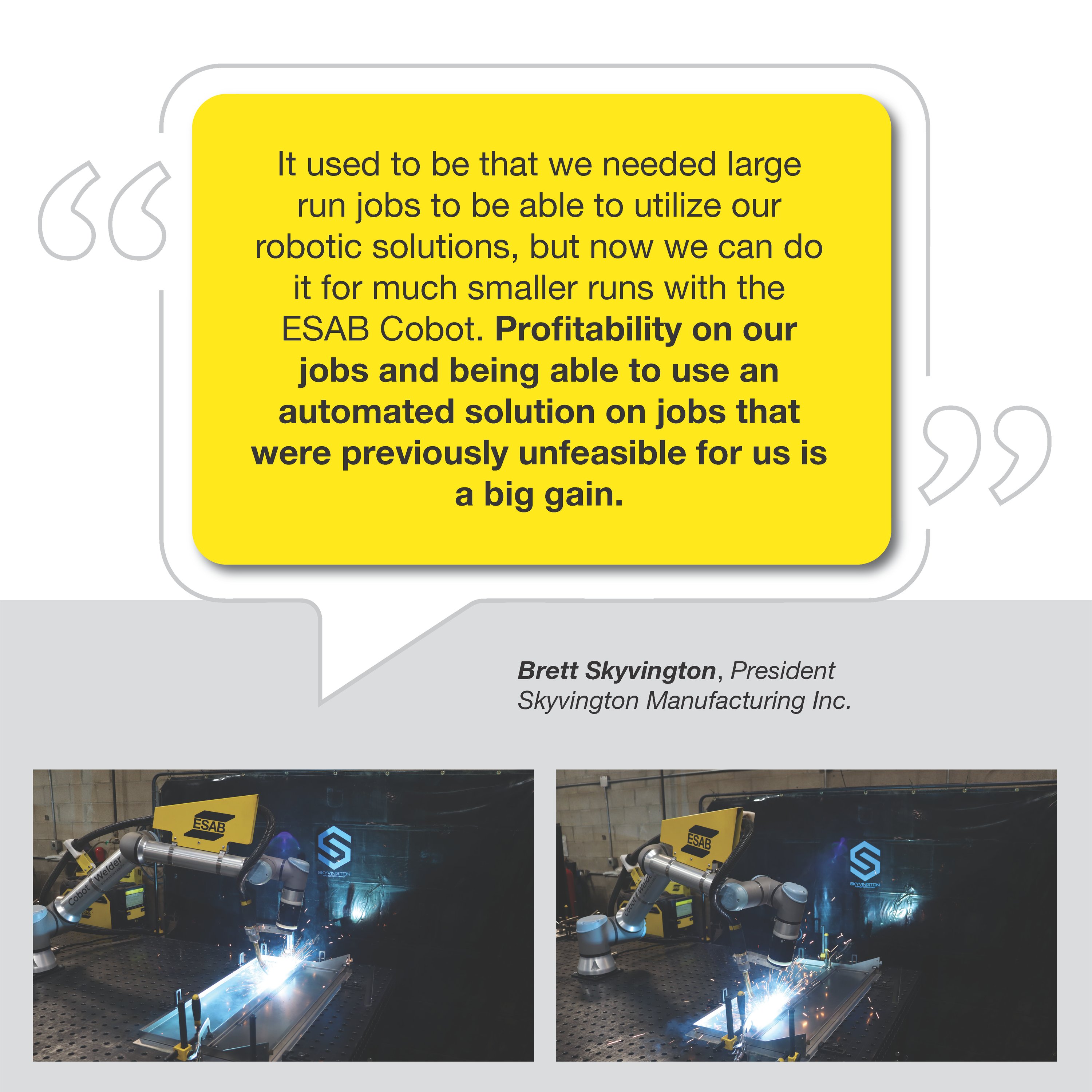 Learn about ESAB Cobot